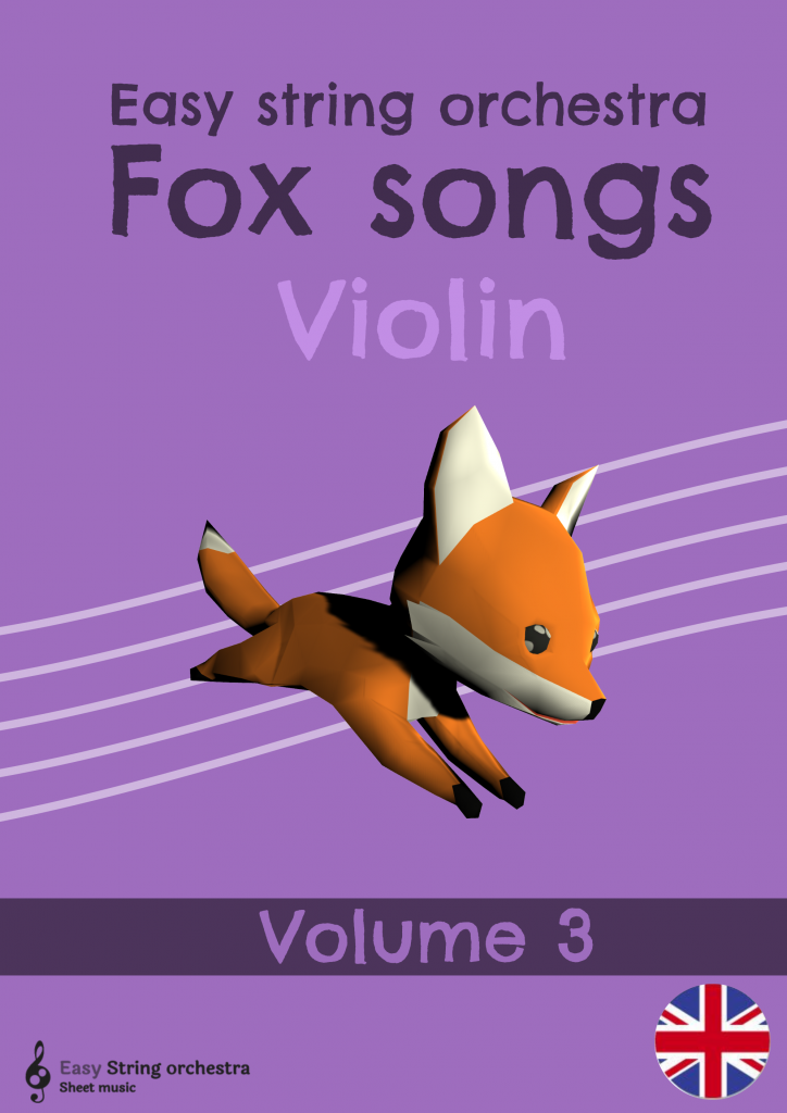ESO Fox songs Violin English Volume 3 – Easy string orchestra fox songs